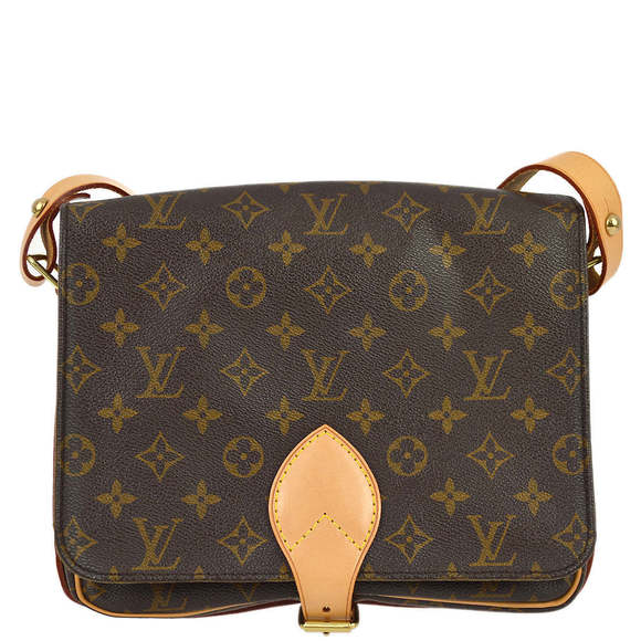 Louis Vuitton | Bags | Louis Vuitton 991 Monogram Cartouchiere Gm Shoulder Bag M51252 141984 ...